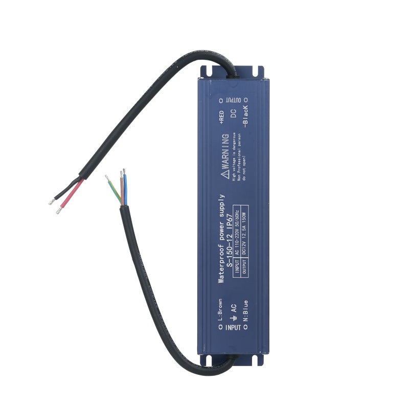 Adaptateur Transformateur Alimentation LED Étanche IP67, Conversion AC ...
