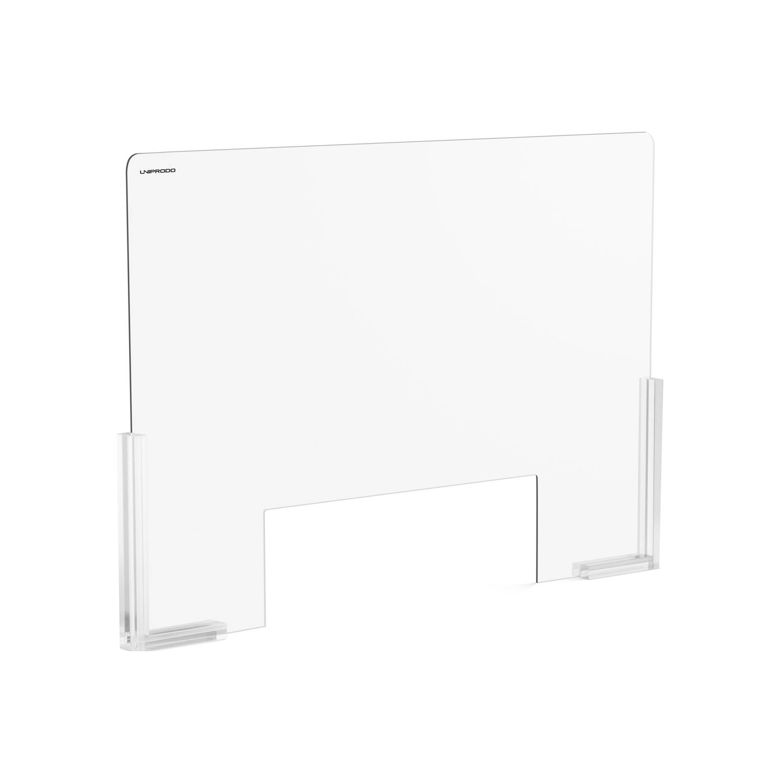 Protection plexiglass - Uniprodo - Transparent - Taille : 95 x 65 cm ...