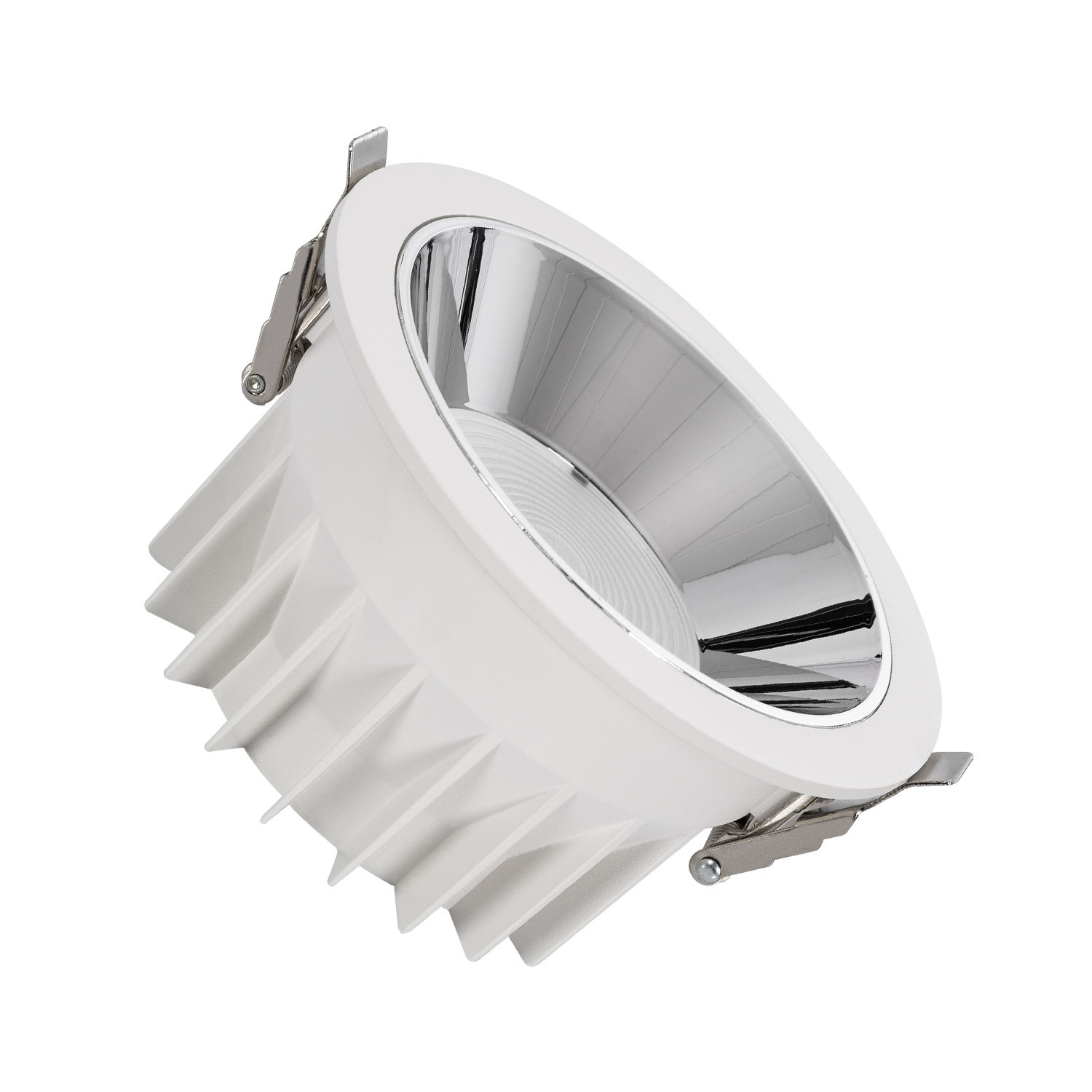 Downlight LED 30W Rond Premium CRI90 LIFUD Coupe Ø 145 mm 2700K Blanc chaud | Leroy Merlin