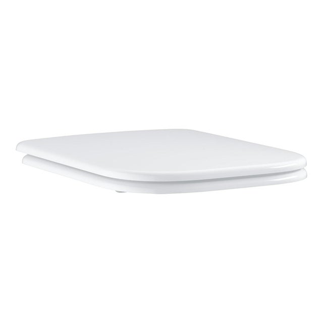 Grohe Bauedge Ceramic Abattant WC - softclose - Blanc alpine | Leroy Merlin