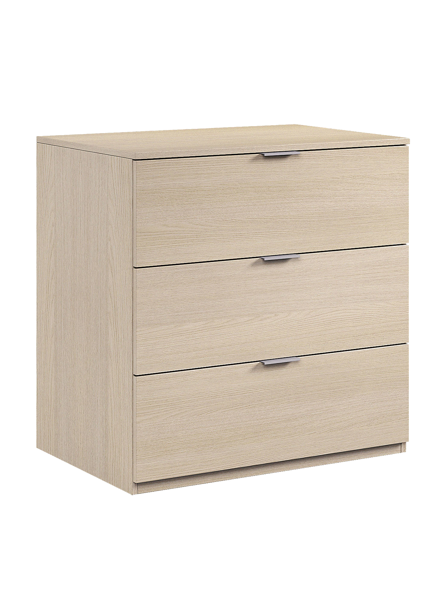 Commode Rea, Commode moderne avec 3 tiroirs, Commode basse pour chambre ...