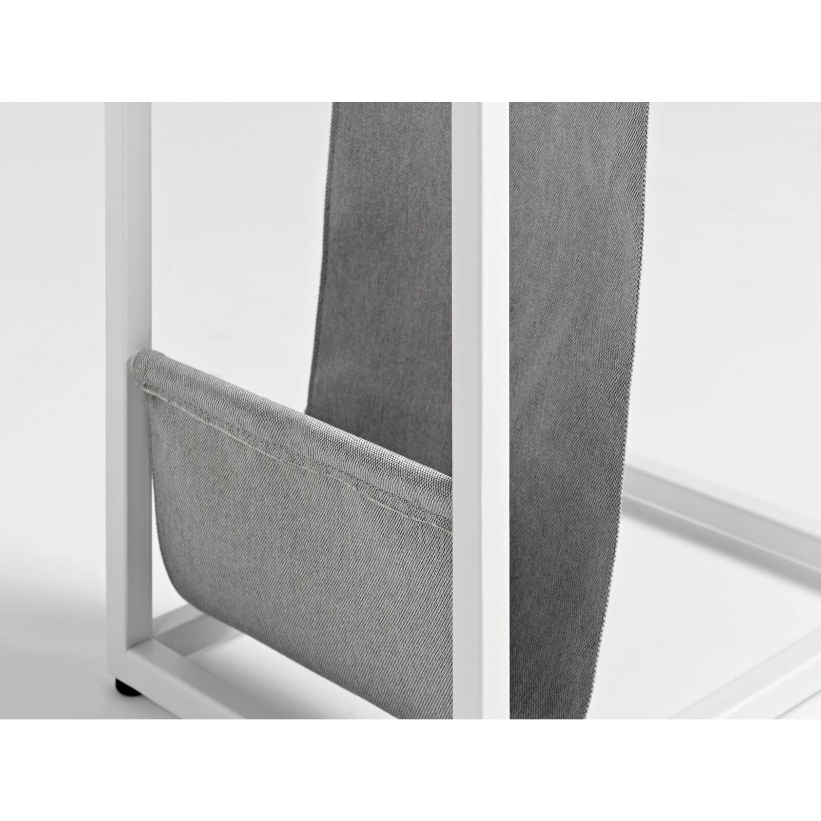 Bout de canapé lupe 30 x 40 x 60 cm Blanc | Leroy Merlin