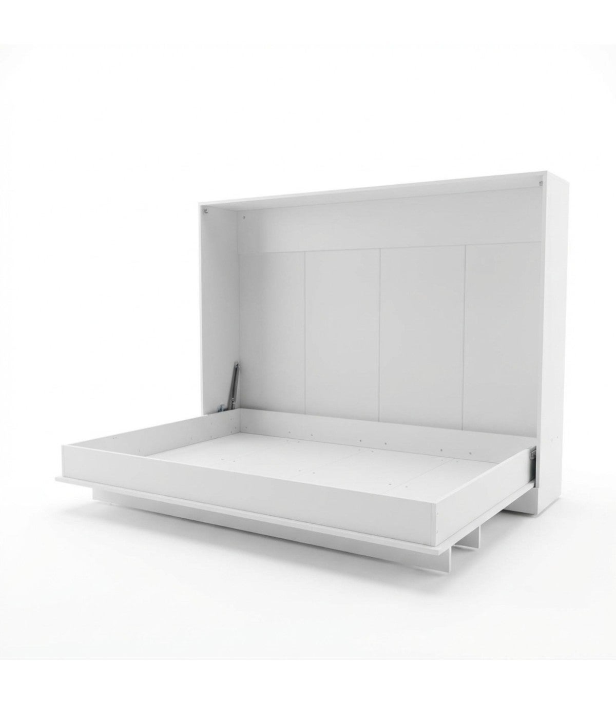 Muemue Cama abatible horizontal blanca 135x200cm | Leroy Merlin