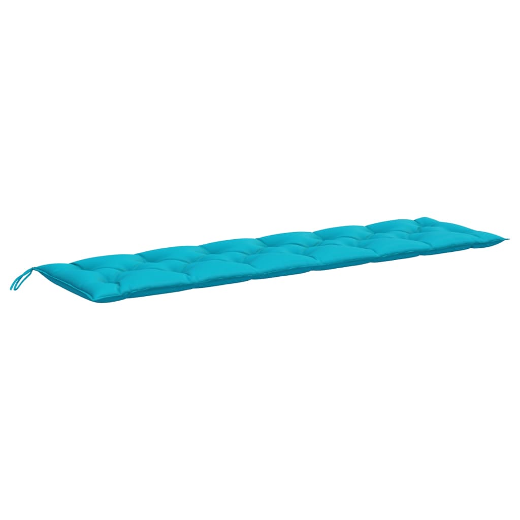 Coussin De Banc De Jardin - Coussin De Siège Turquoise 200x50x7 Cm ...