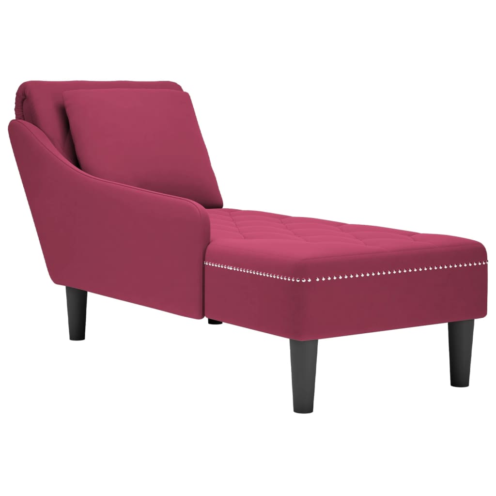 Fauteuil de Salon | Chaise | Fauteuil long avec coussin et accoudoir ...