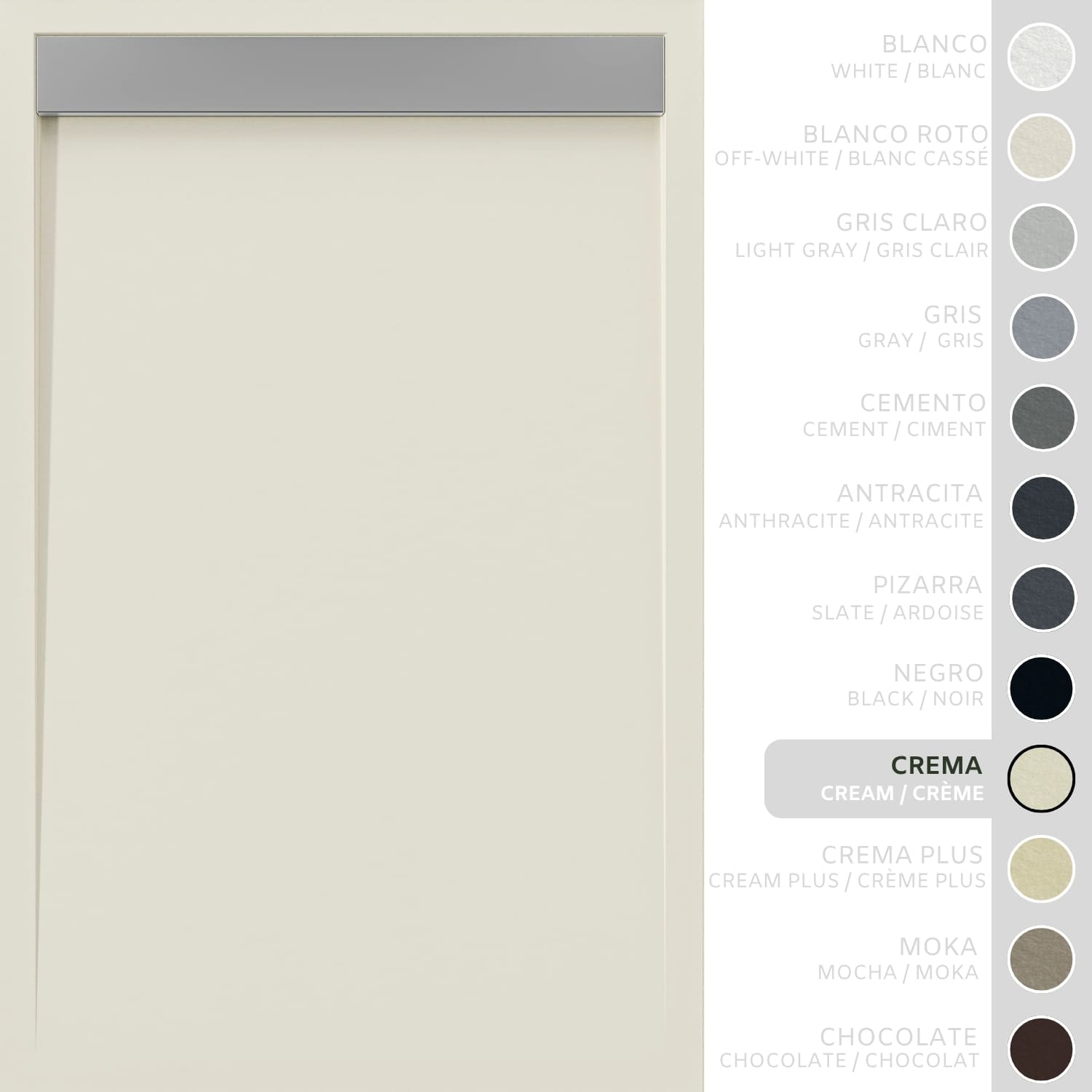 SOULHOME Plato de Ducha - Resina - Gel Coat - Textura Liso/Piedra ...