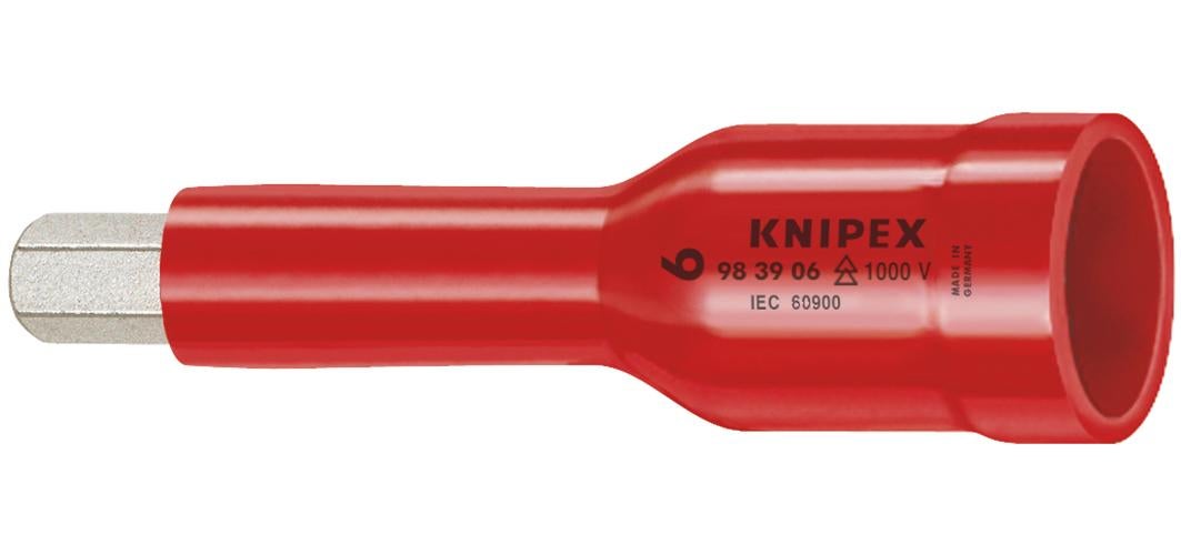 KNIPEX 98 49 05 Douilles pour vis 6 pans creux avec carré femelle ...