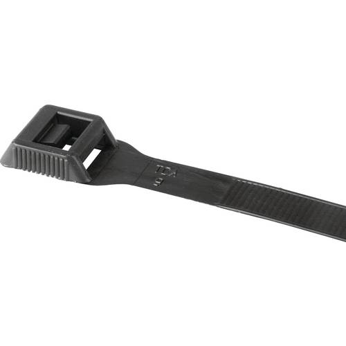 Bridas de Cabeza Plana HellermannTyton 400x9 mm, Poliamida 6.6 (PA66), Color Azul, Bolsa de 100 ...