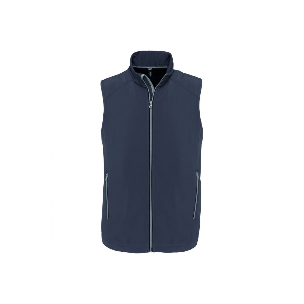 Bodywarmer softshell 2 couches KARIBAN Gris XL | Leroy Merlin