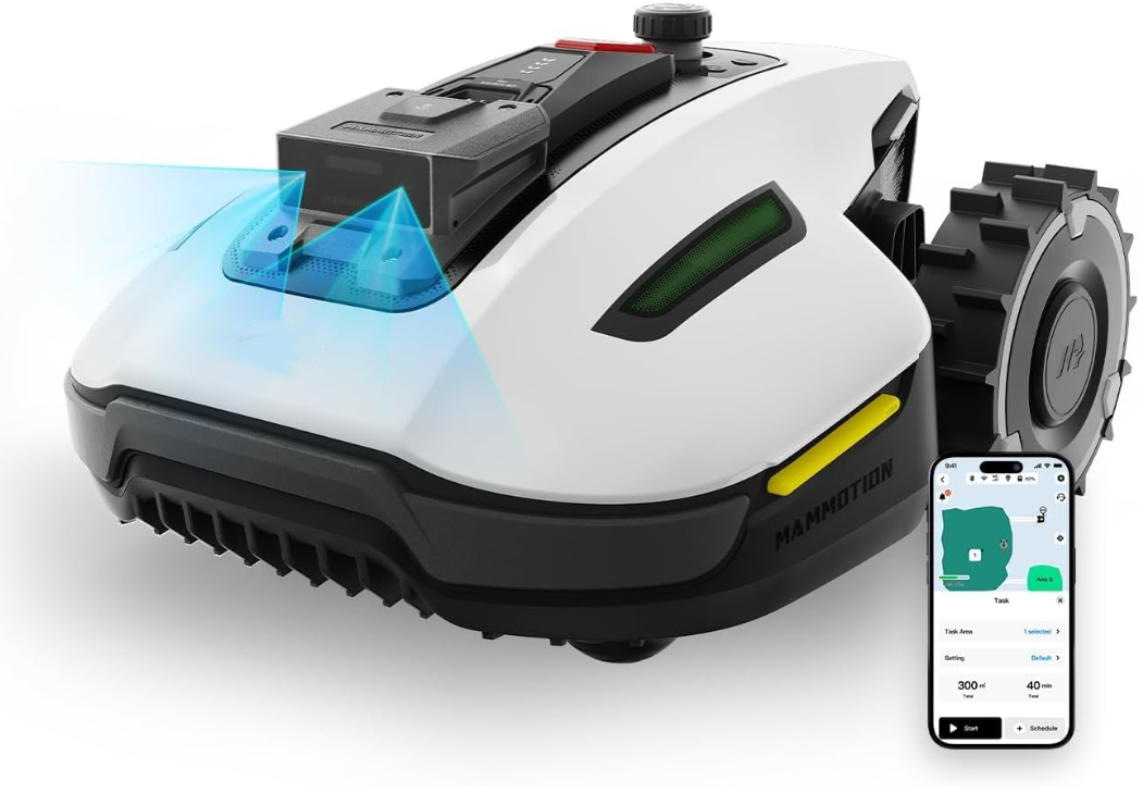 Robot Tondeuse sans Fil Périphérique, Aucune Antenne RTK Requise ...