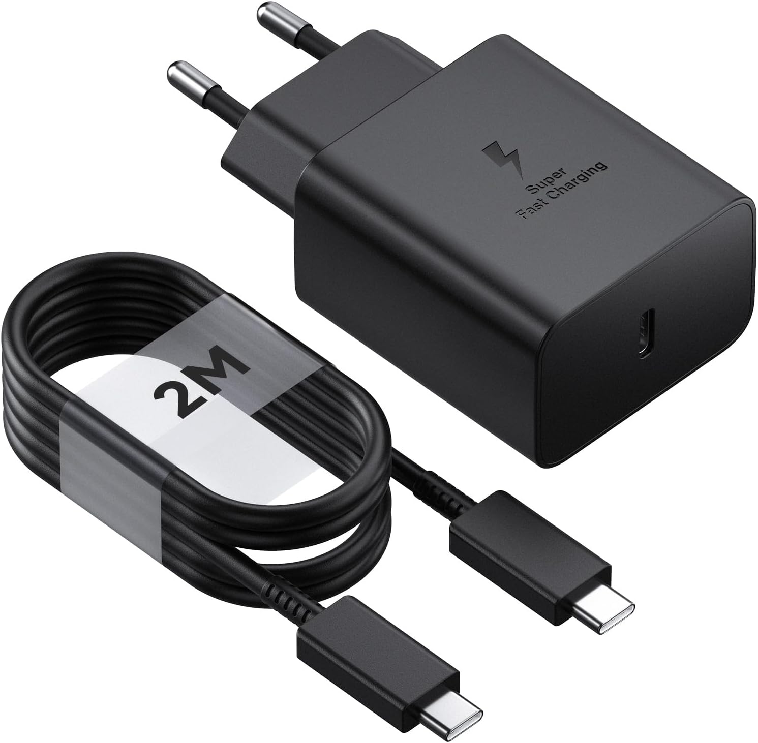45W Samsung Chargeur Rapide, Port USB Type C Cable Chargeur Samsung ...