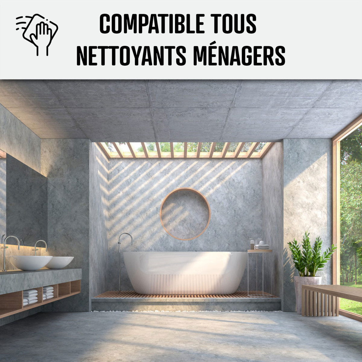 Barniz de poliuretano bicomponente para hormigón pulido exterior ALTA ...