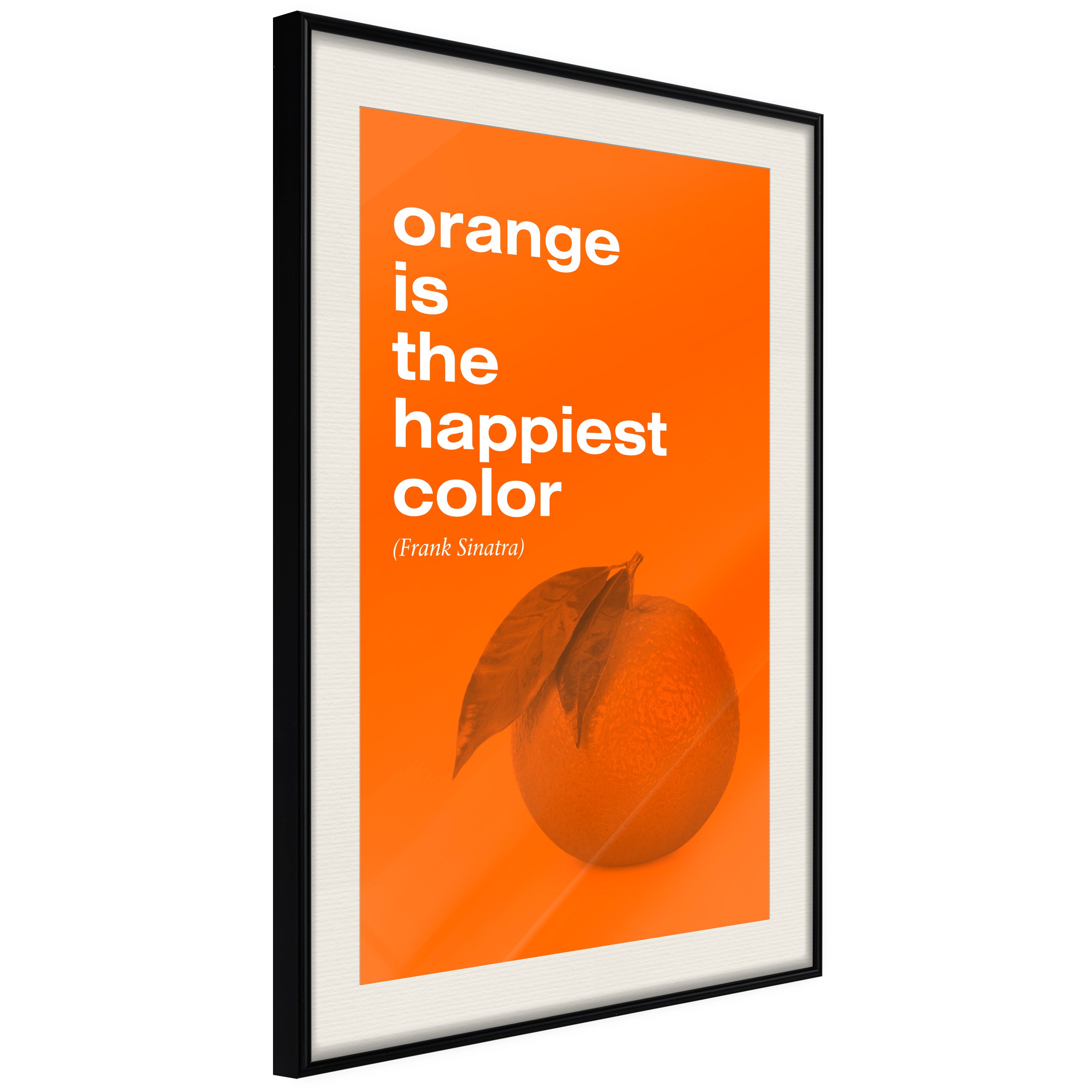 Poster et affiche - Orange Colour 20x30 cm | Leroy Merlin