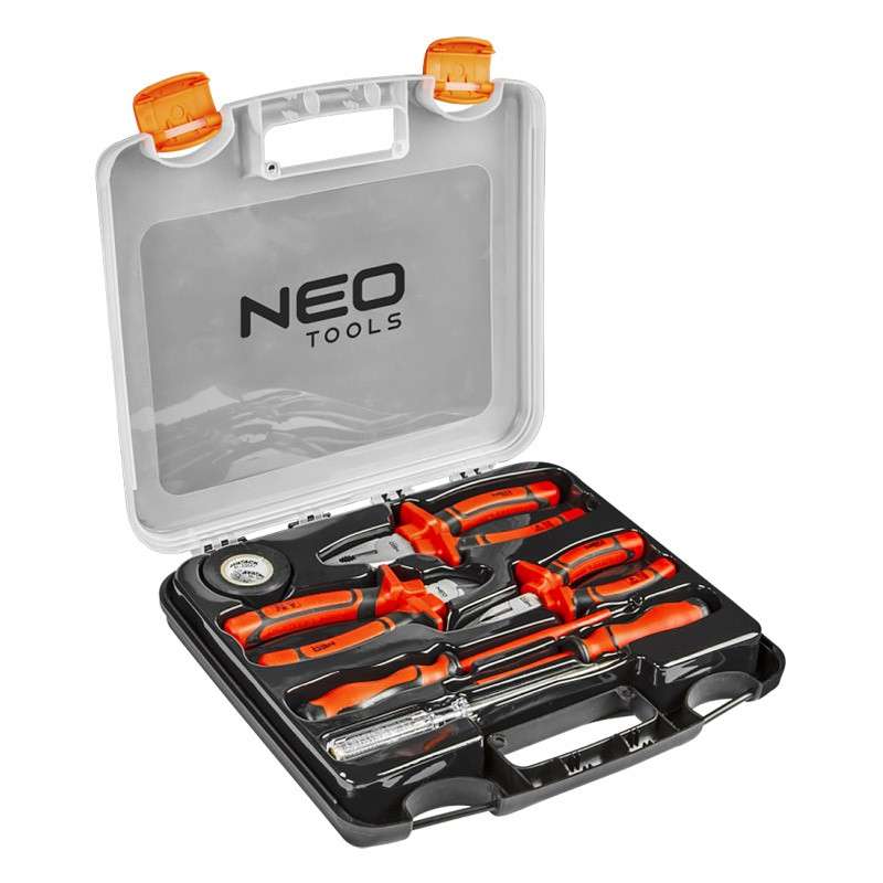 Coffret de 7 outils isolés 1000 V NEO TOOLS 01-305 | Leroy Merlin