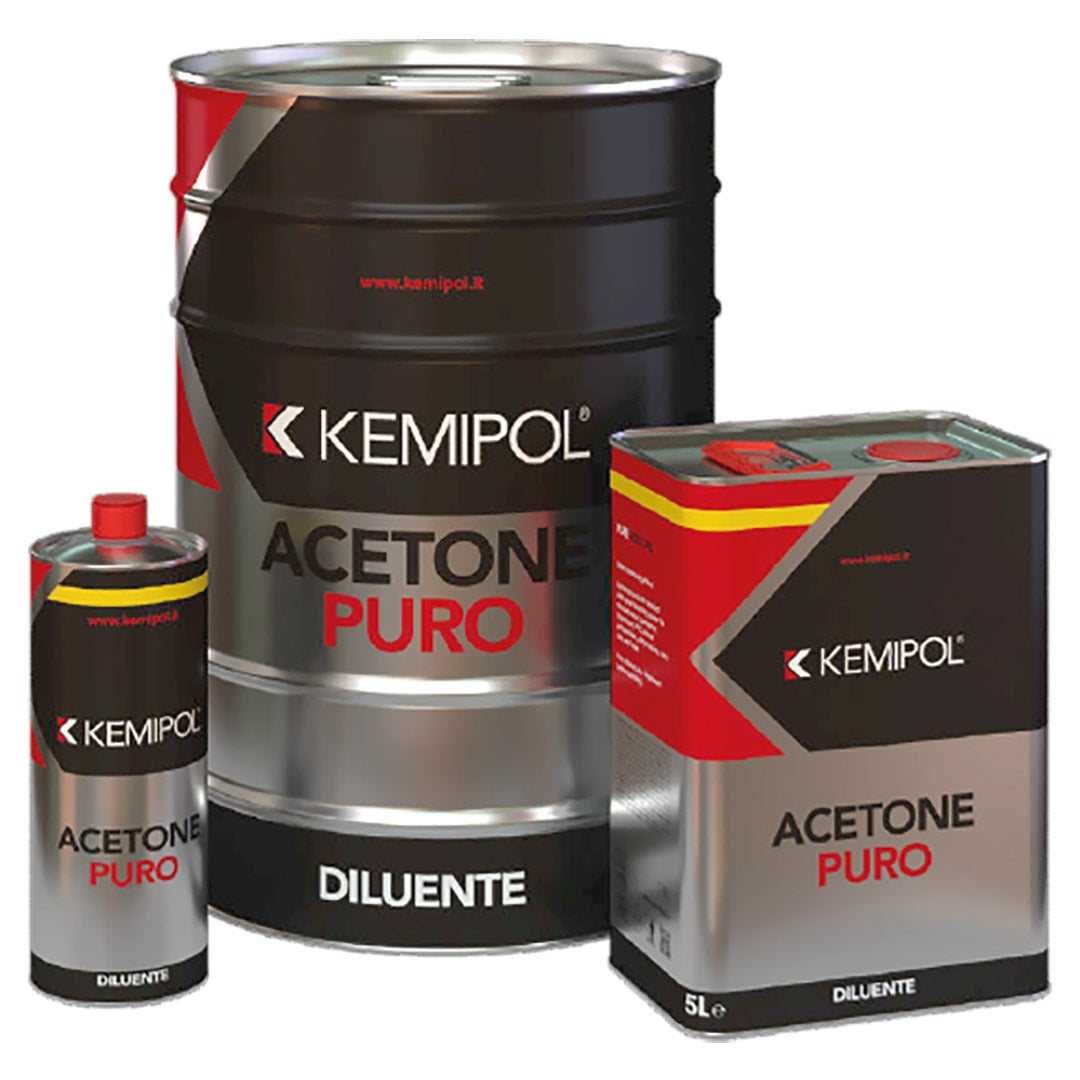 Kemipol Acetone Puro Solvente Sgrassante Attrezzi Vernici Lacche Resine ...