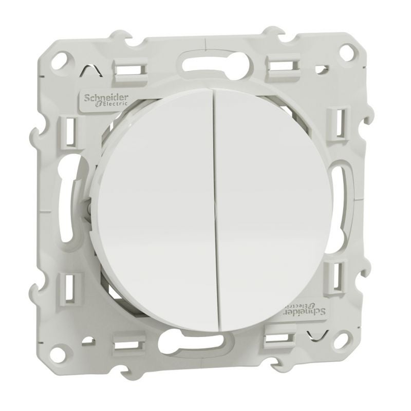 Interrupteur et bouton-poussoir ODACE 10A 250V - SCHNEIDER ELECTRIC ...