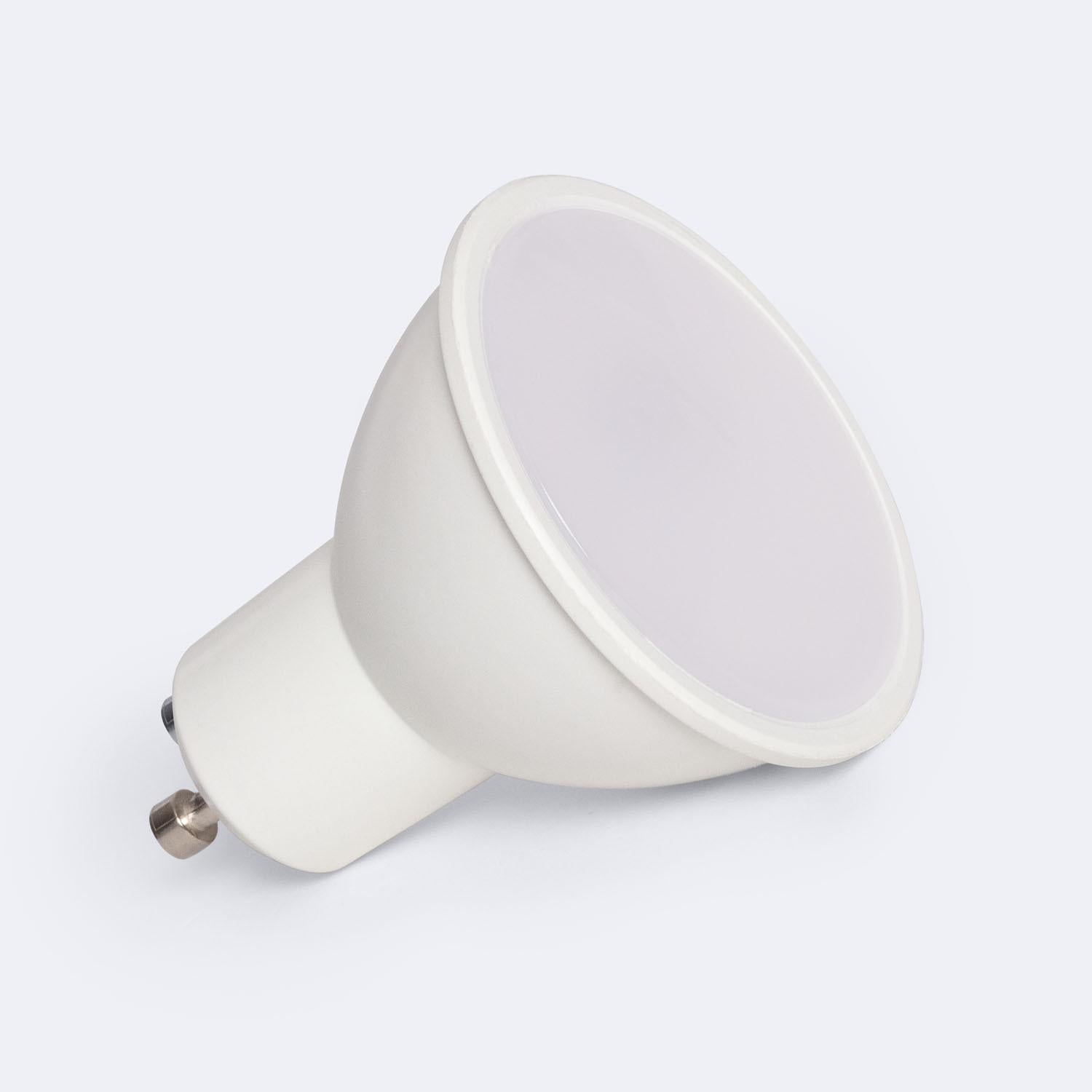 Bombilla LED GU10 7W 600 lm 100º, No Flicker 4000K Blanco Neutro ...