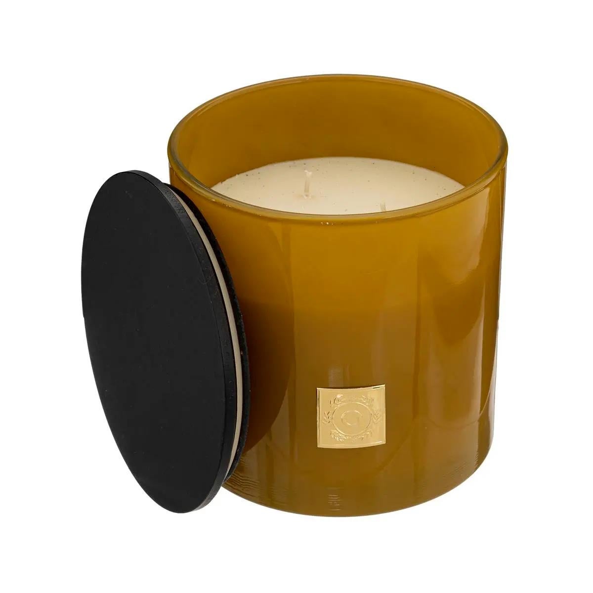 Bougie Parfumée "Enzo" 1200g Vanille Épicée | Leroy Merlin