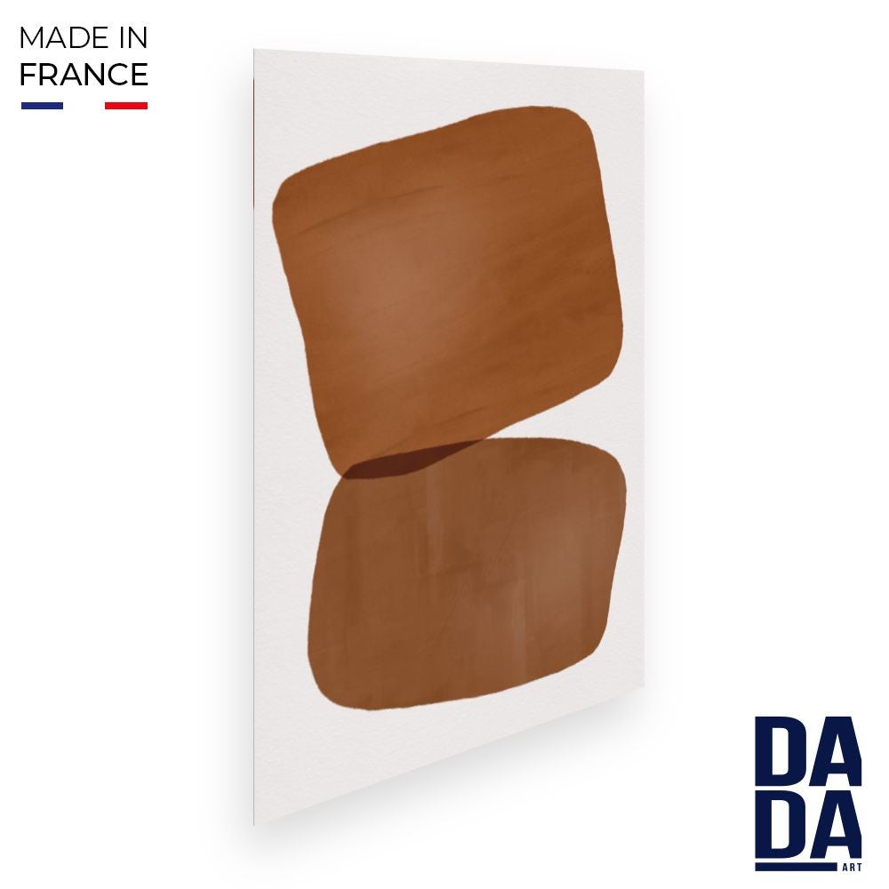 Affiche Formes géométriques équilibrées / 50x70cm / Fabriqué en France ...