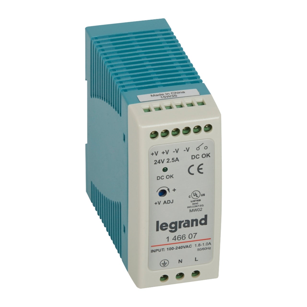 Alimentation stabilisé - découpage - 100/240v - 24vdc - 60w - legrand ...