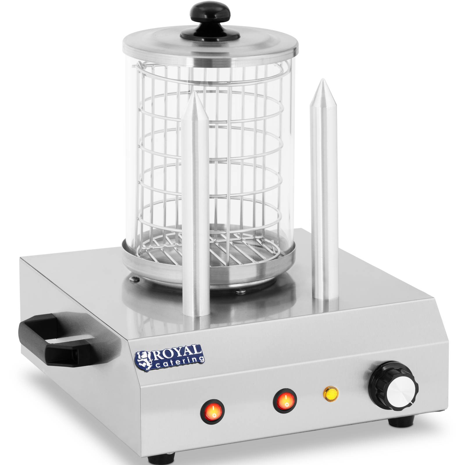 Machine à hot dog - Royal Catering - Puissance : 422 W - max. 30 ...