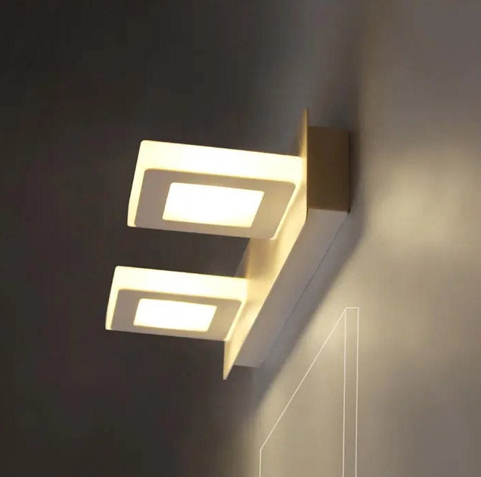 Lámpara de pared con luz LED moderna para espejo de baño de 10 W ...