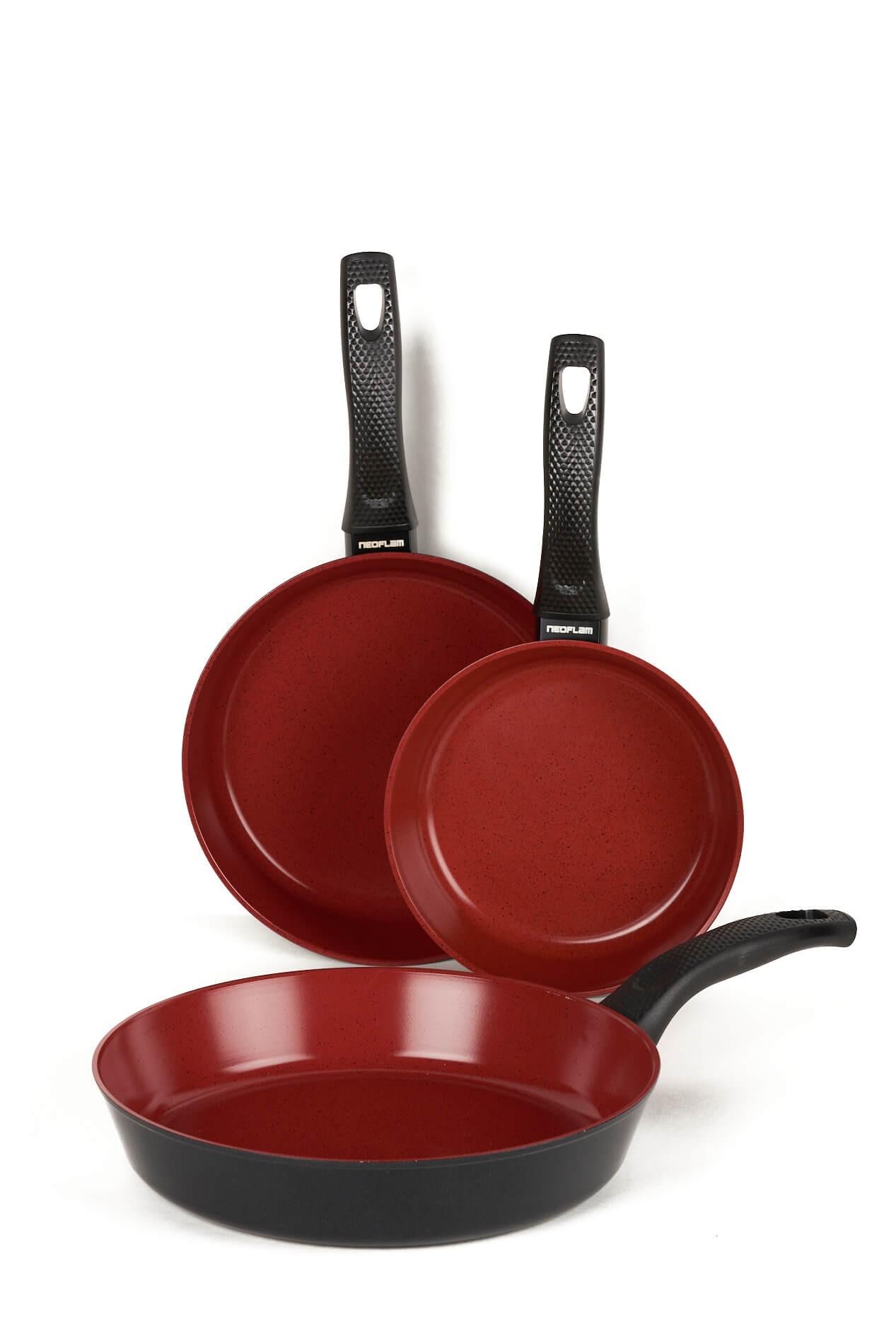 SET 3pz Padelle Antiaderenti Ecologiche - Linea Tuscany | Leroy Merlin