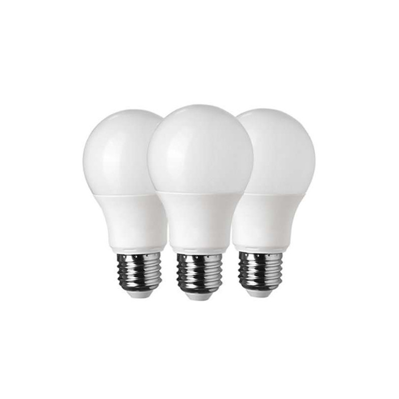 Lot de 3 Ampoules LED E27 A60 12W équivalent à 75W - Blanc du Jour 6000K | Leroy Merlin