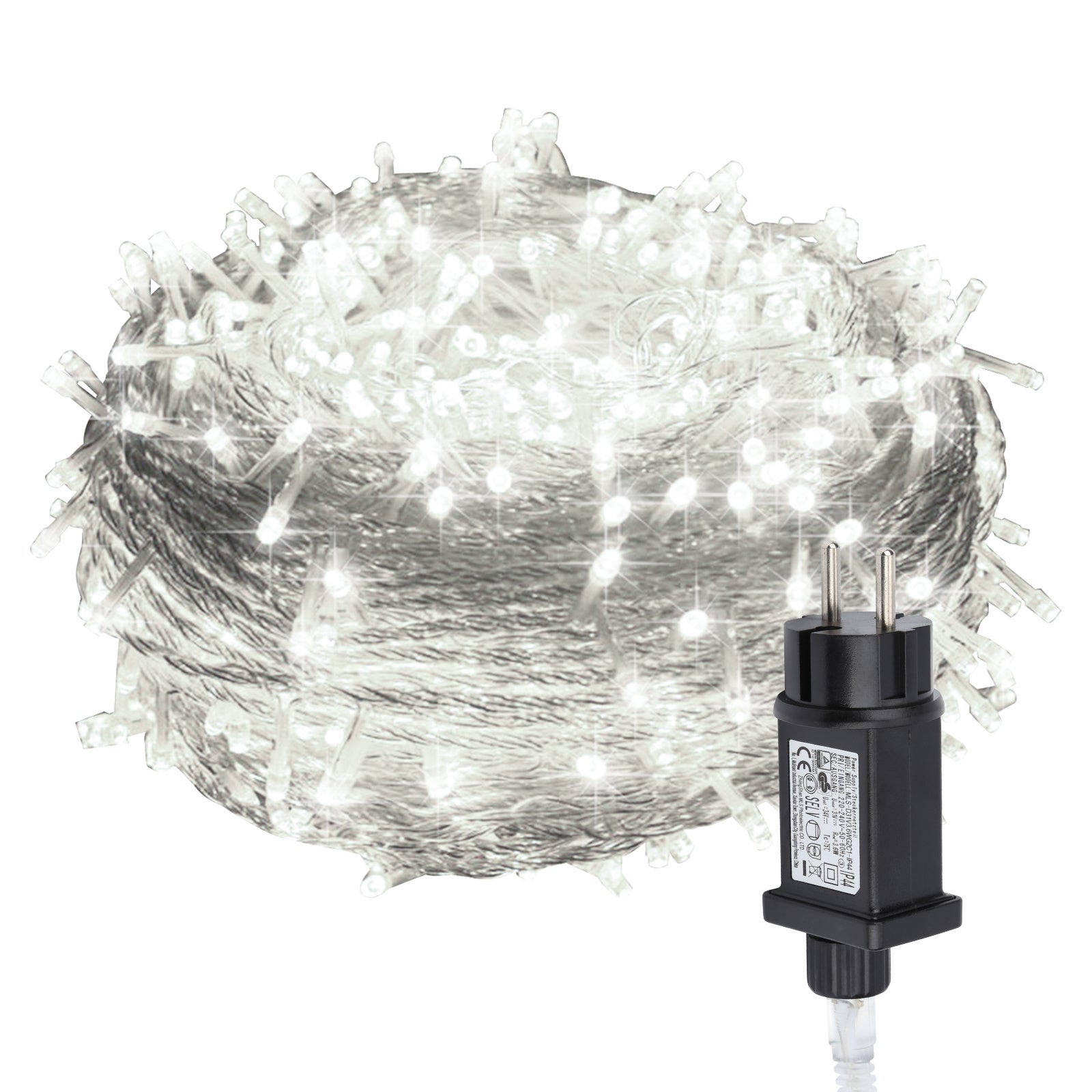 Ghirlanda luminosa a LED 30 m 300 LED IP44 8 modalità Matrimonio ...