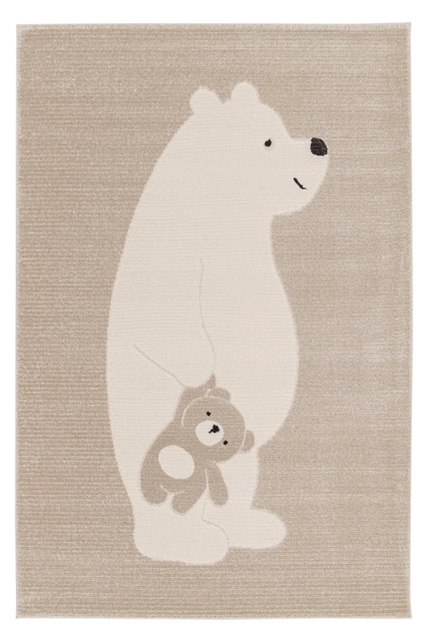 Tapis enfant ours doux effet sculpté CUDDLE 120 x 170 cm | Leroy Merlin