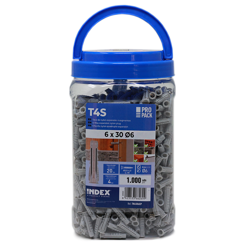 Pack 1000 tacos index 6x30 | Leroy Merlin