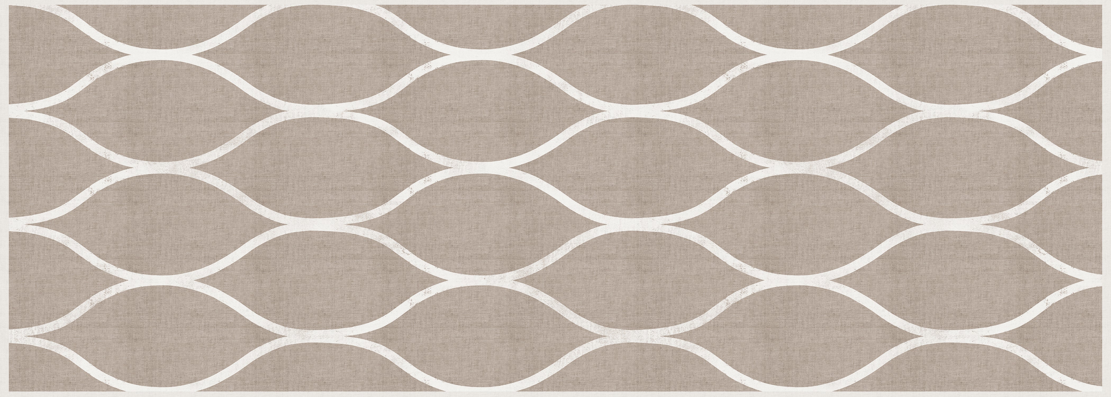 Tapis PVC intérieur/extérieur Celosía Natural 50x140 cm - PVC imprimé ...