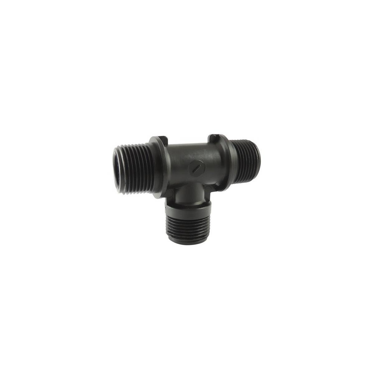 Raccord té male male male fileté BSP - 1'' | Leroy Merlin