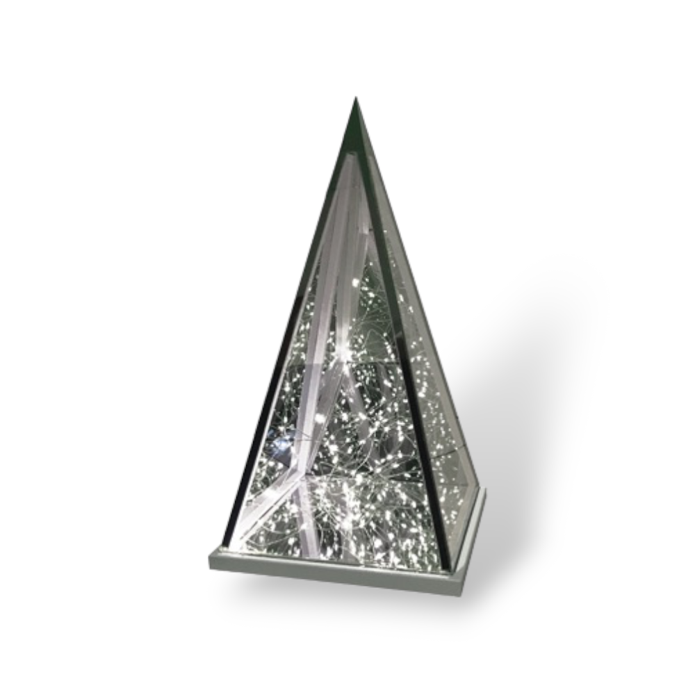 Décoration de Noël pyramidale en 3D pour l'intérieur avec des lumières ...