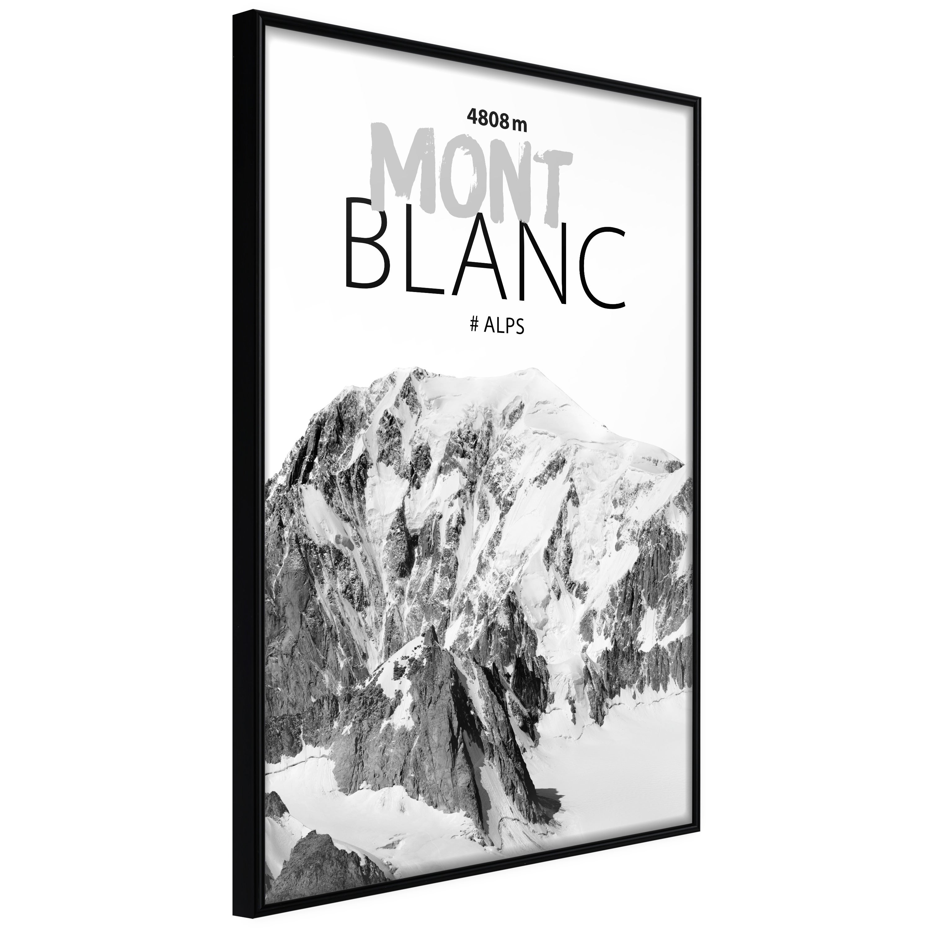 Poster et affiche - Peaks of the World: Mont Blanc - 40x60 | Leroy Merlin