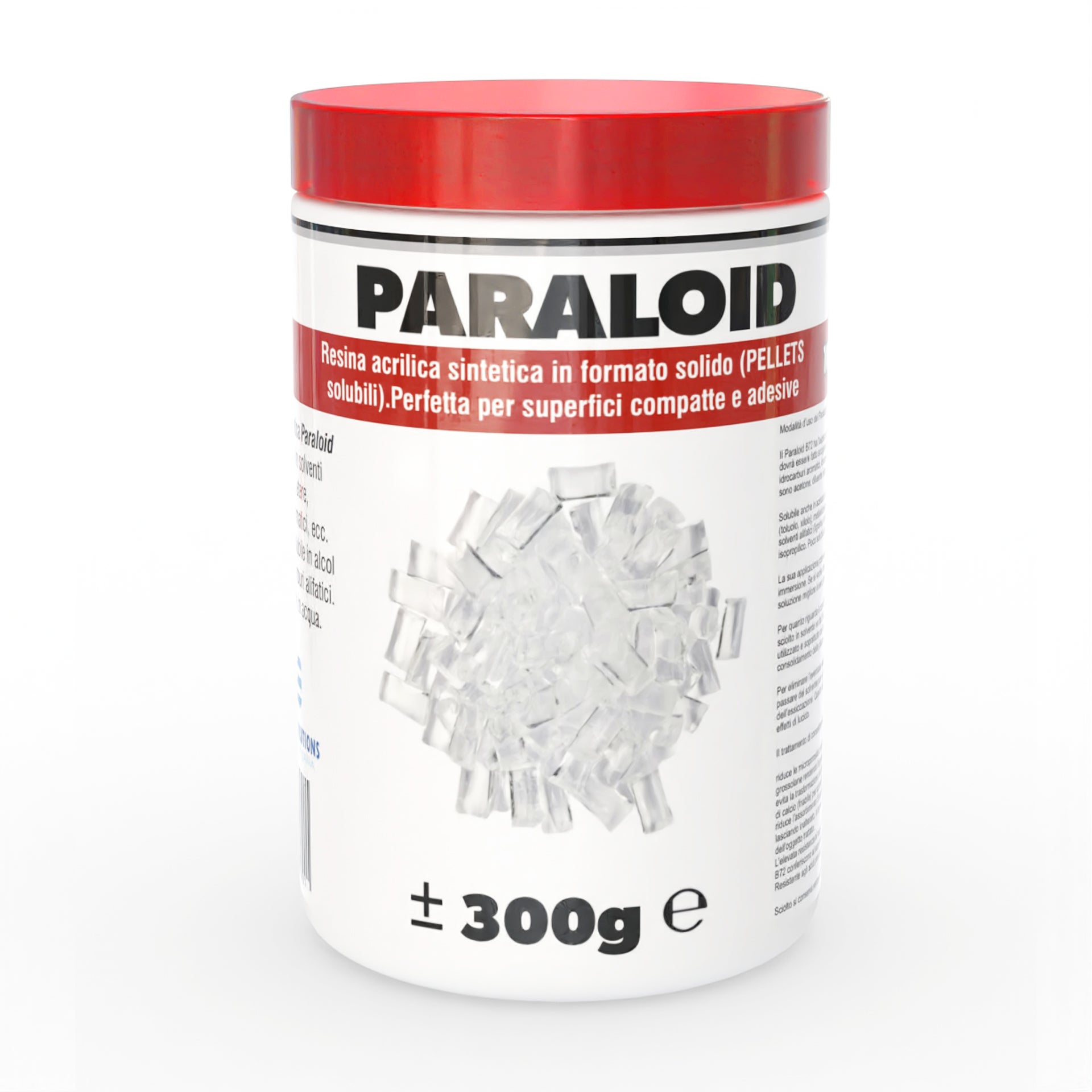 PARALOID B72 100% RESINA TRASPARENTE CONSOLIDANTE BARATTOLO DA 300 ...