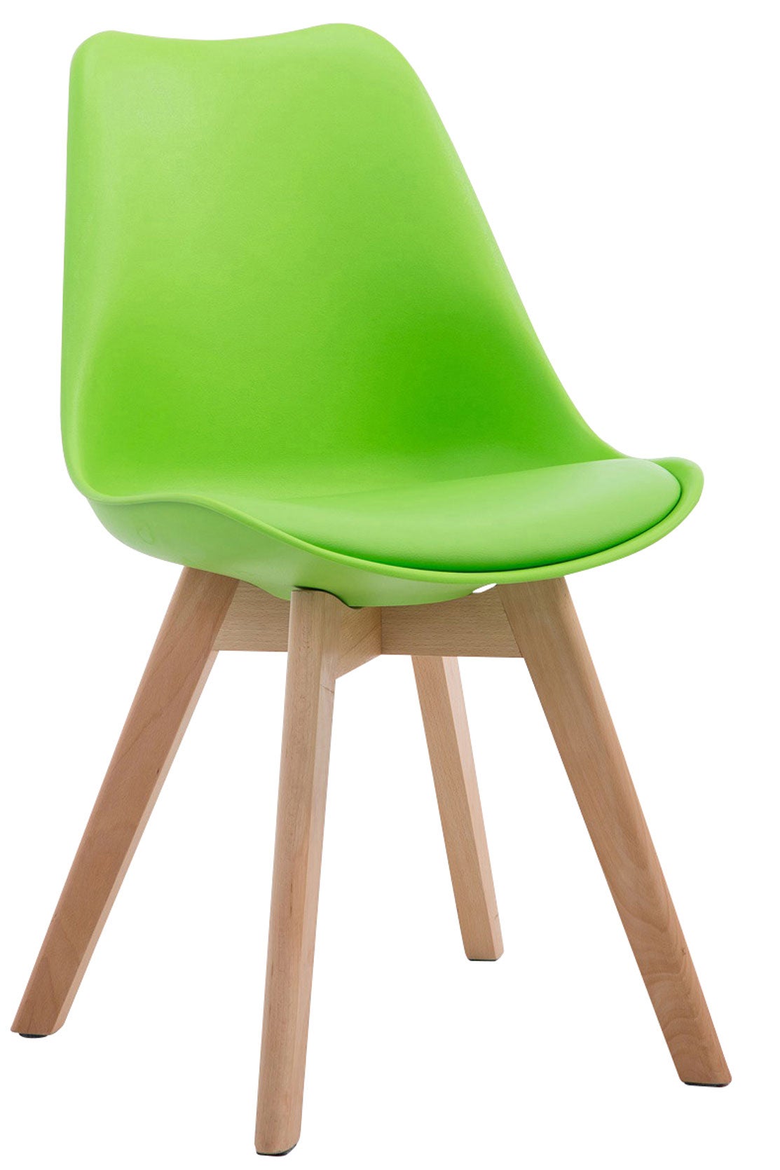 Silla De Comedor Borneo V2 Verde|Natural | Leroy Merlin