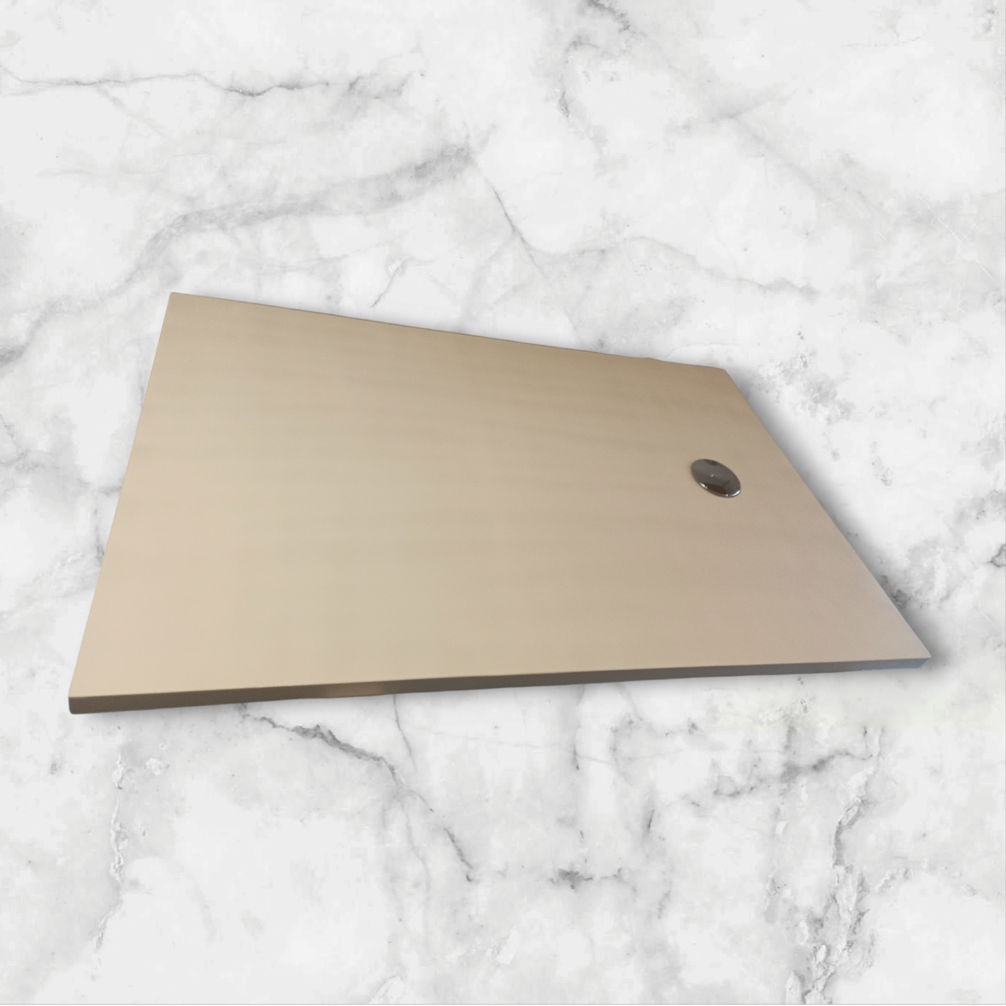 Receveur de douche en béton ciré LISSE Gakeal 100x80 , fabriqué ...