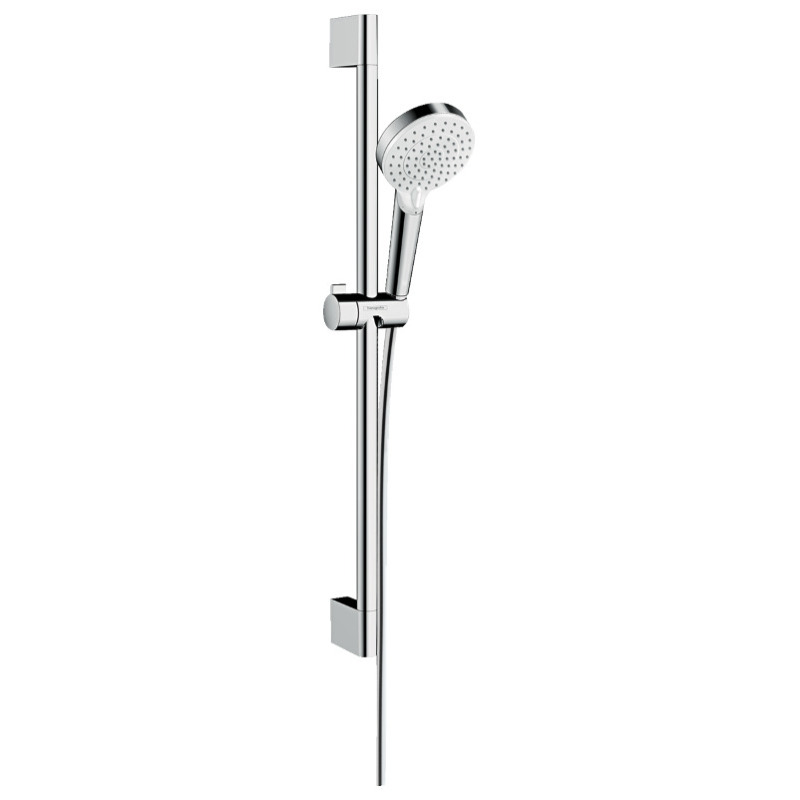Hansgrohe Set Crometta Vario / Unica'Croma 0,65m, blanc/chromé ...