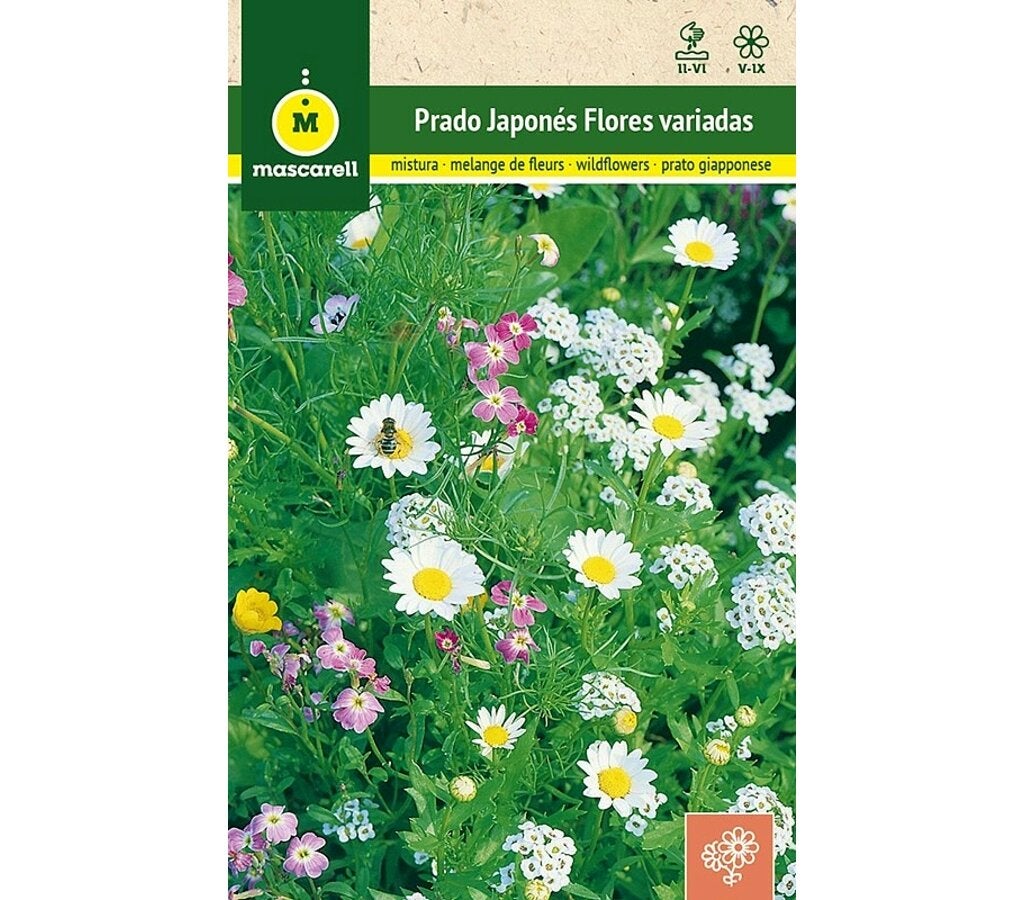 SEMILLAS PRADO JAPONÉS (FLORES VARIADAS) | Leroy Merlin