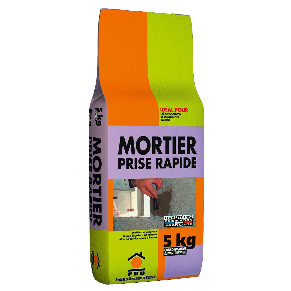 Mortier à Prise Rapide 5kg - Séchage Accéléré, Haute Adhérence - Idéal ...