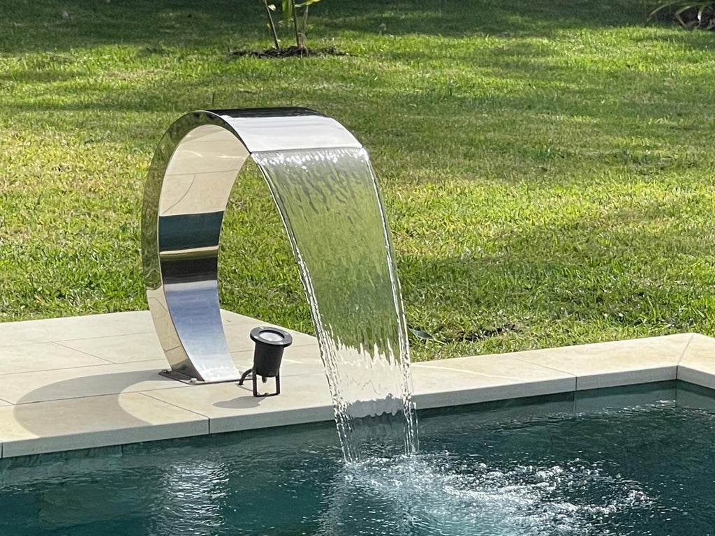 ZENLYS Cascade pour Piscine Inox 316 pour piscine au sel chlore Cobra ...