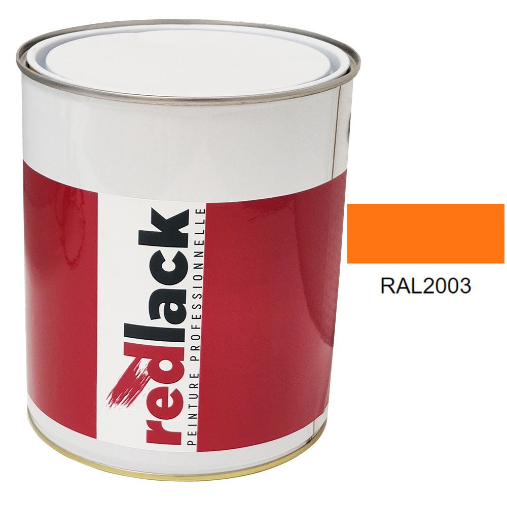 Pintura Naranja Pastel RAL 2003 Satinado multisoporte 3L Rojo Lack ...