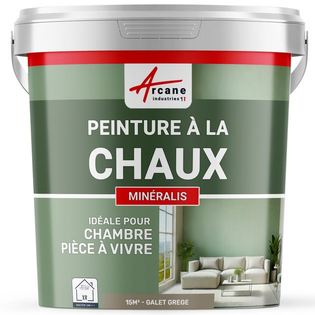Pintura a la cal para interiores: ecoamigable y fácil aplicación