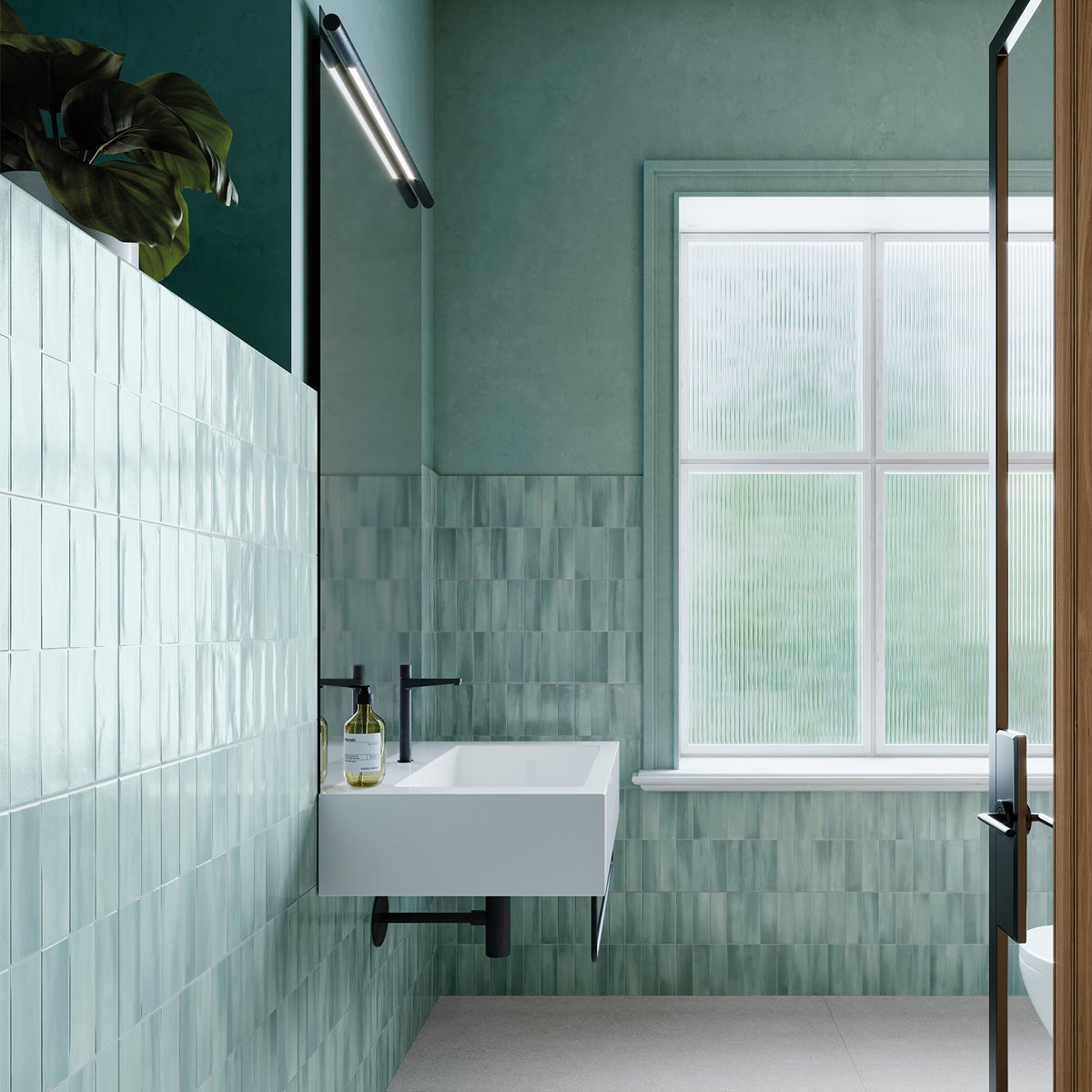 Carrelage mur effet zellige Lime vert 32x62,5 cm - Reflex Boutique ...