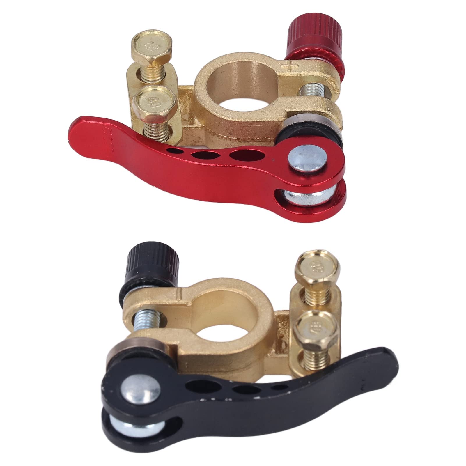 Connecteur de borne de batterie de voiture 2 pièces Déconnexion rapide et libération des pinces ...