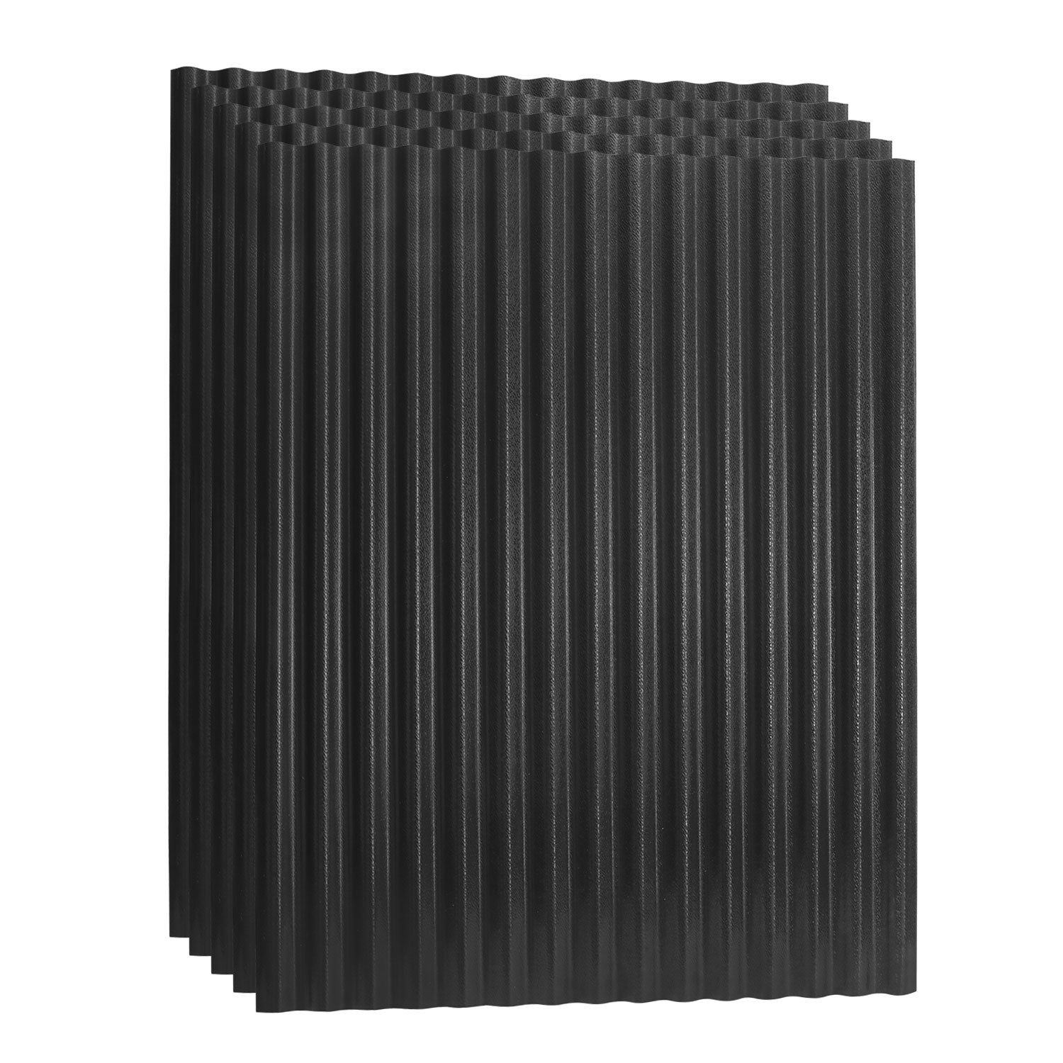 Placas onduladas ASA set de 5, gris antracita, 117 x 93 cm, 1,5 mm ...