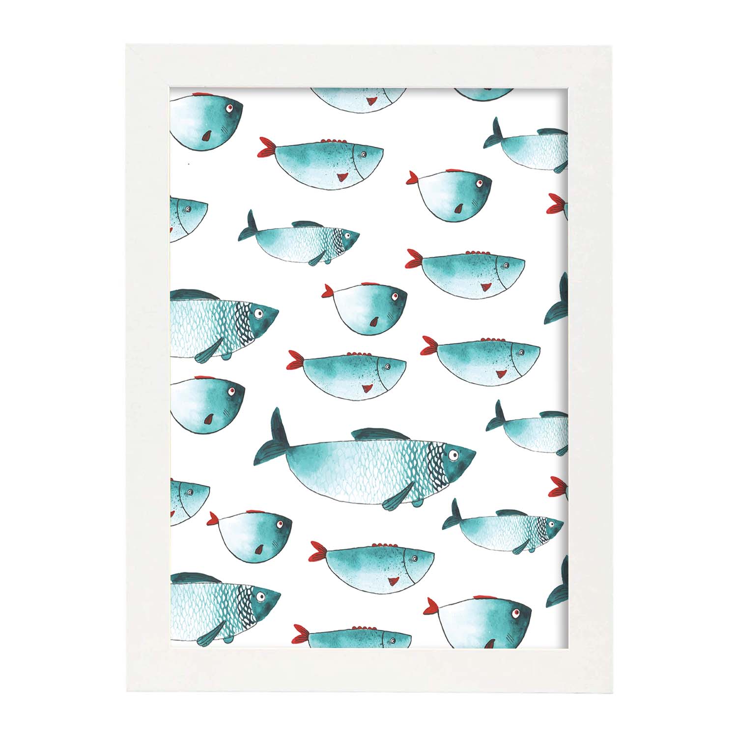 Poster De Animales. Lamina Peces Mil. Coleccion Mix De Animales ...