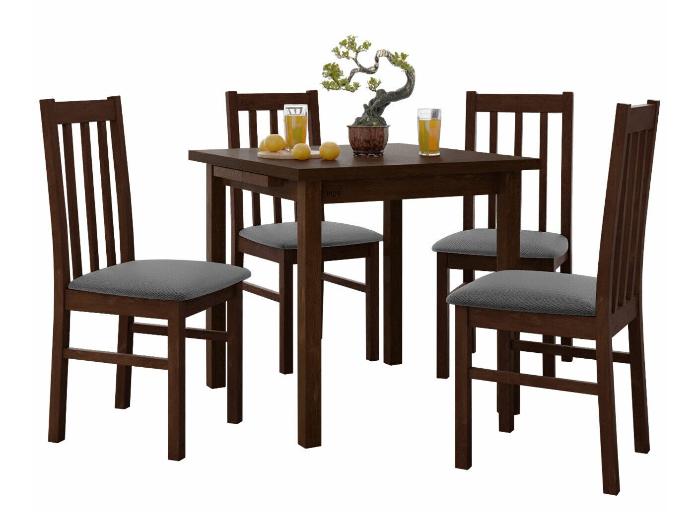 Set sala da pranzo Victorville 263, 76x80x80cm, Numero di posti: 4.00 ...