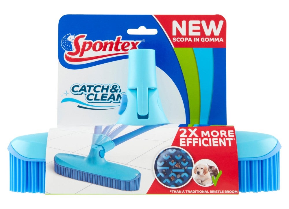 Escoba de goma Spontex Catch & Clean | Leroy Merlin
